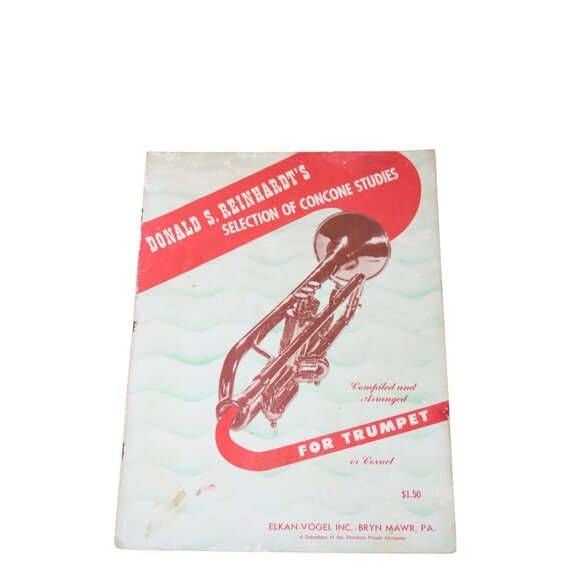 Other | Selection Of Concone Studies For Trumpet Cornet Donald ...